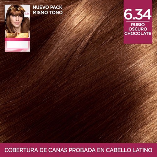 Excellence Tintes de Cabello Tinte Permanente 6.34 Rubio Oscuro ...