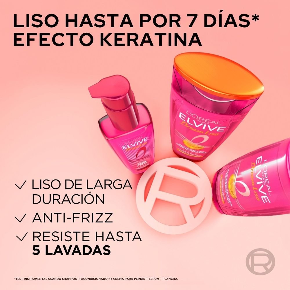 Dream Liso sérum anti-frizz efecto keratina | L'Oréal Paris
